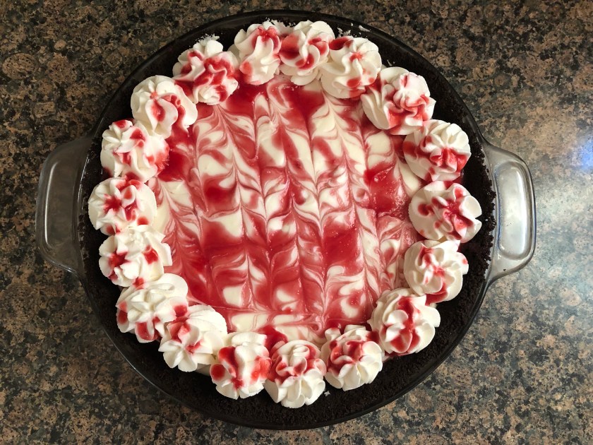 White Chocolate Raspberry Mousse Pie – Bead Yarn & Spatula