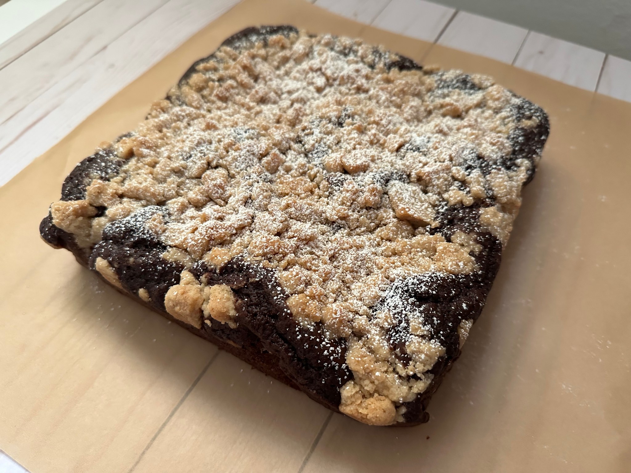 Chocolate Crumb Cake – Bead Yarn & Spatula